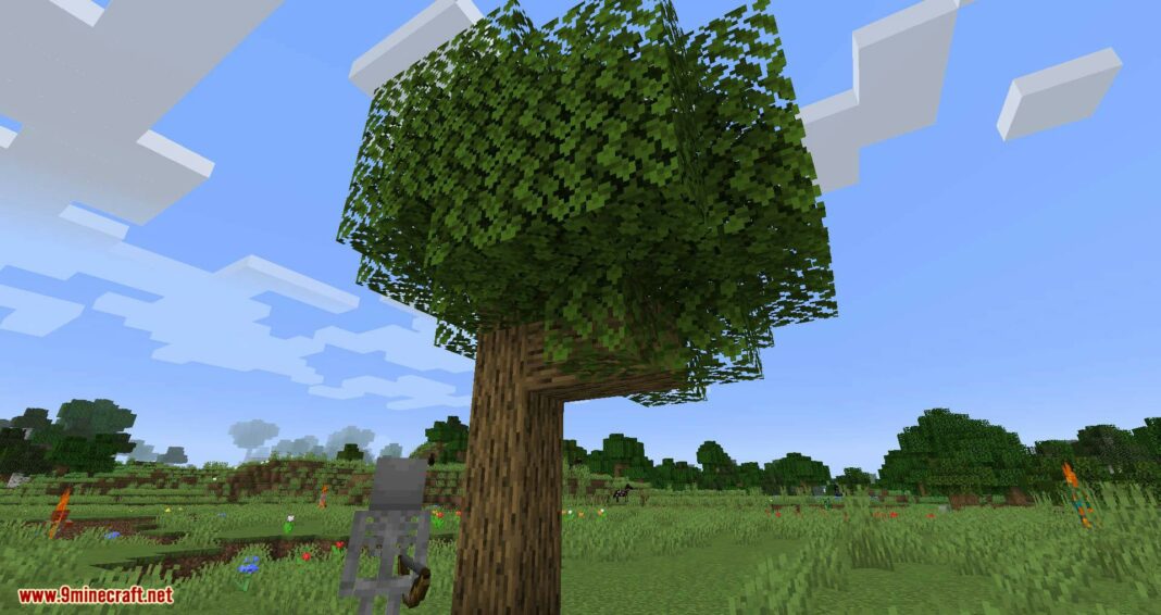 Falling Tree Mod 1.18.1, 1.17.1 ตัดต้นไม้ทีเดียวทั้งต้น | มายคราฟไทย ...