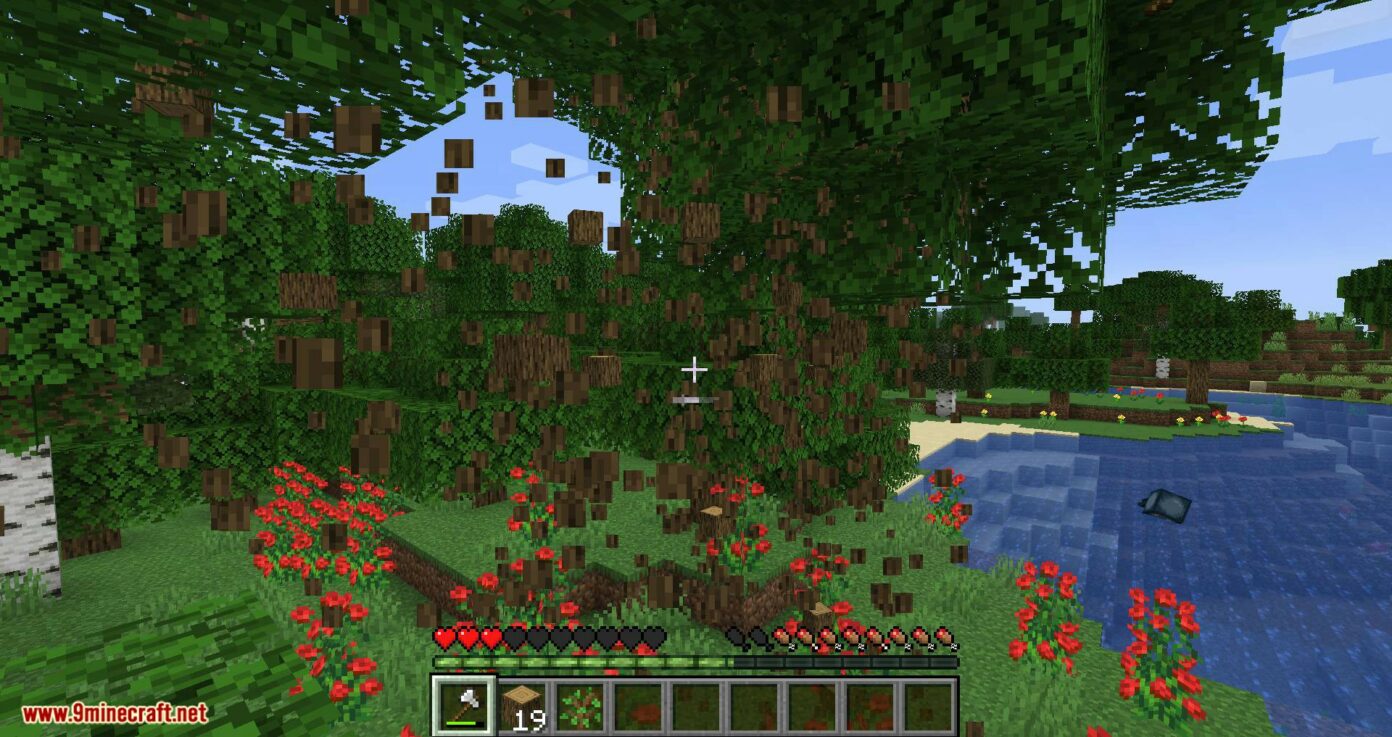 Falling Tree Mod 1.18.1, 1.17.1 ตัดต้นไม้ทีเดียวทั้งต้น | มายคราฟไทย ...